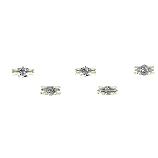 Shaped to fit wedding rings – Emma Hedley Ethical, Mindful ...